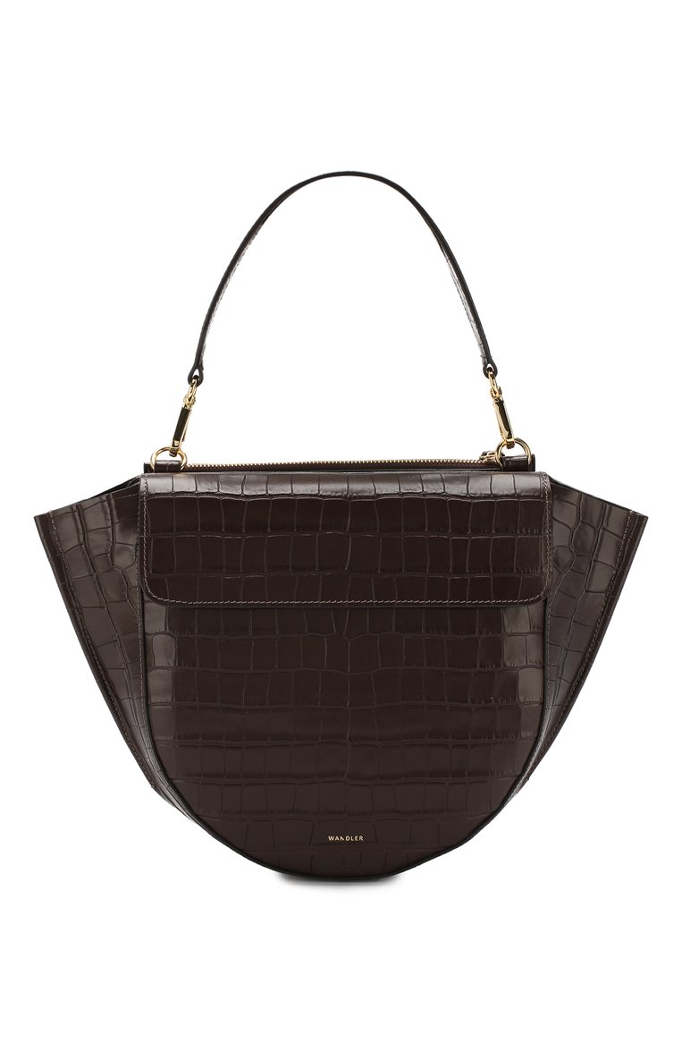 Женская коричневая сумка hortensia medium WANDLER купить в интернет ...