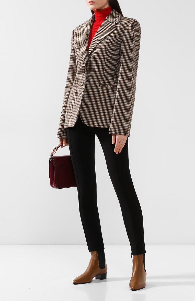 Женские светло-коричневые кожаные челси british THE ROW купить в ...