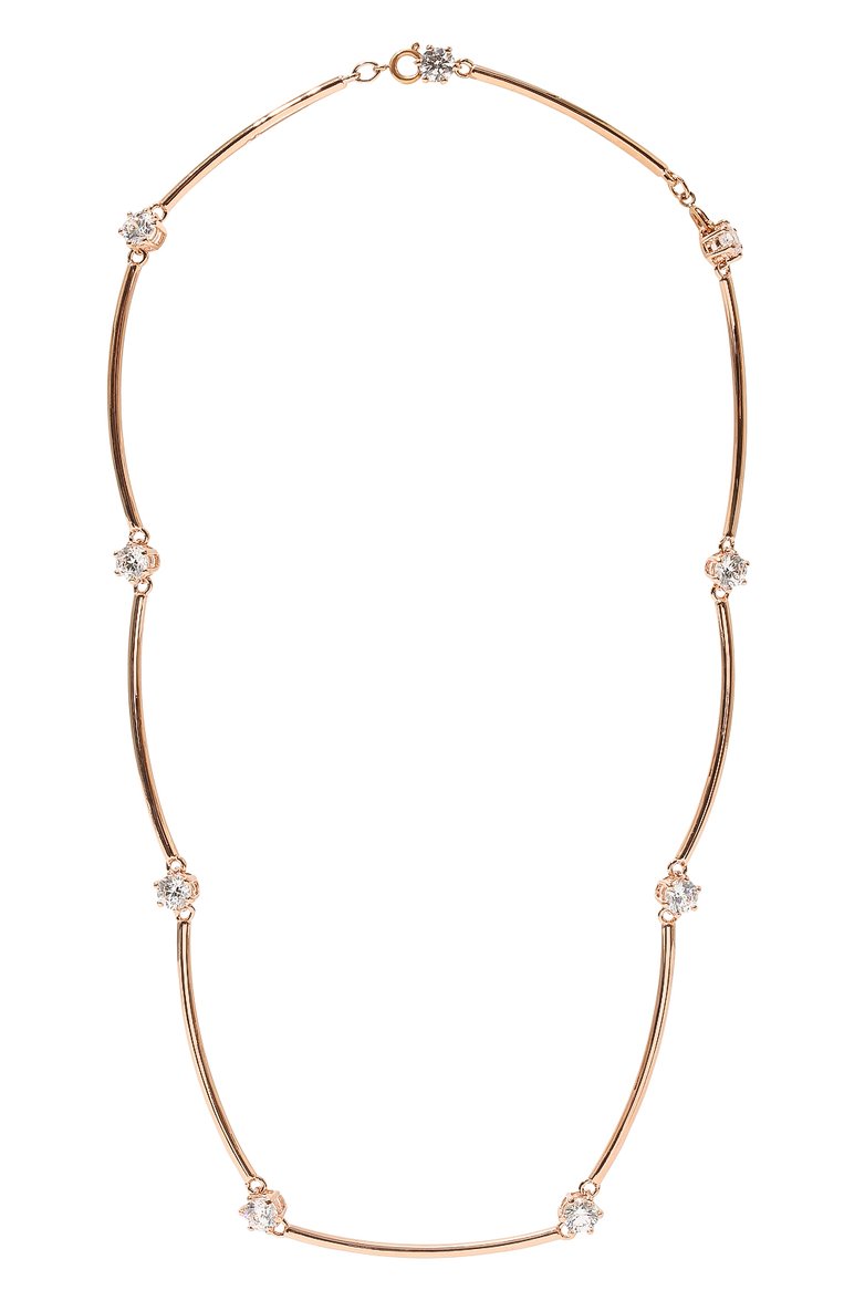 Женское золотое колье constella SWAROVSKI купить в интернет-магазине ...
