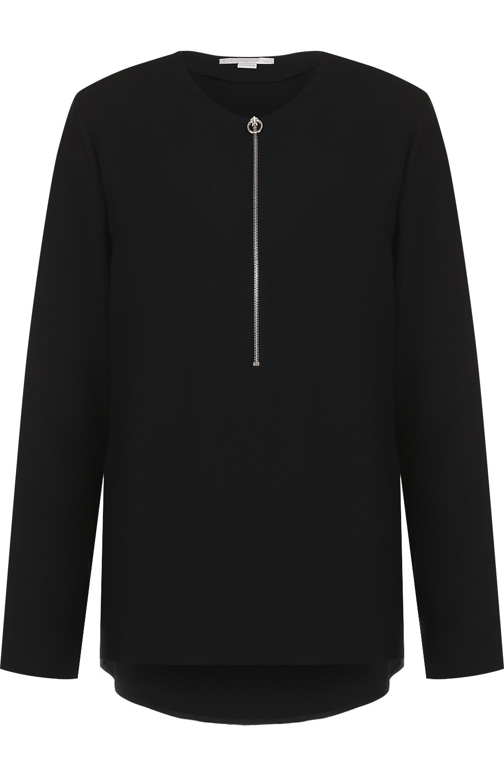 Женская черная блузка из вискозы STELLA MCCARTNEY купить в интернет ...