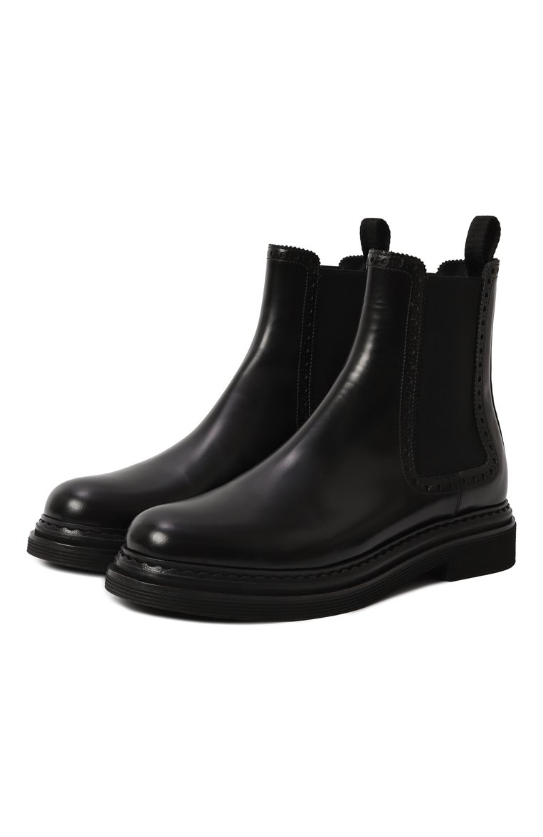 Женские черные кожаные челси day classic DOLCE & GABBANA купить в ...