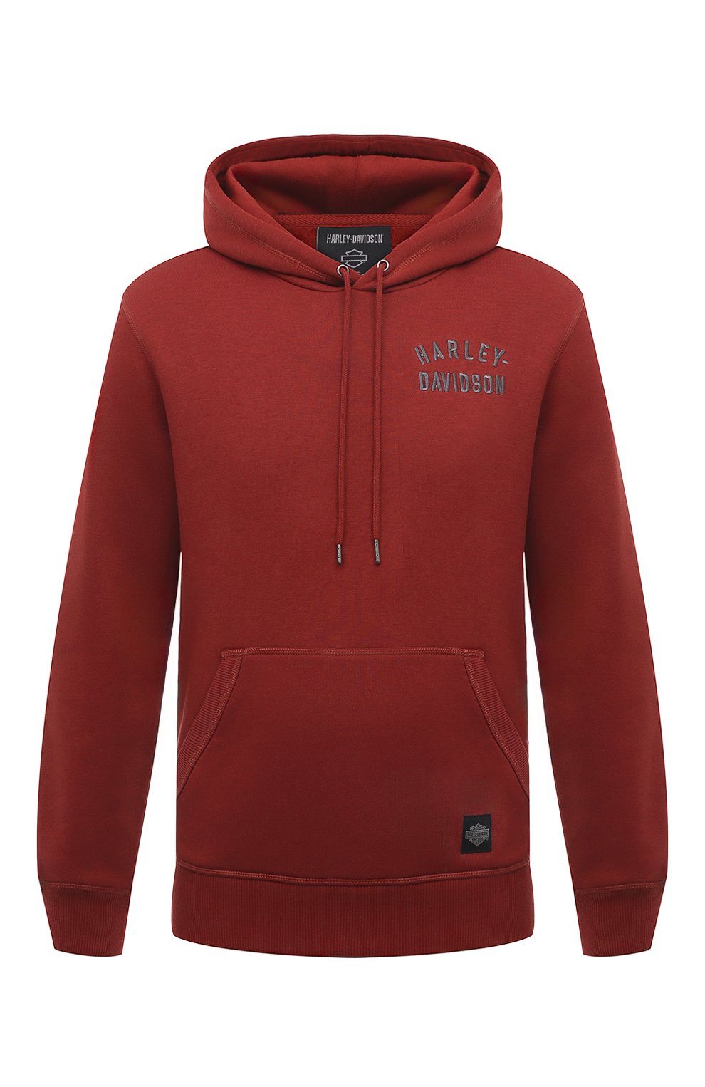 Мужской красный худи HARLEY-DAVIDSON купить в интернет-магазине ЦУМ ...