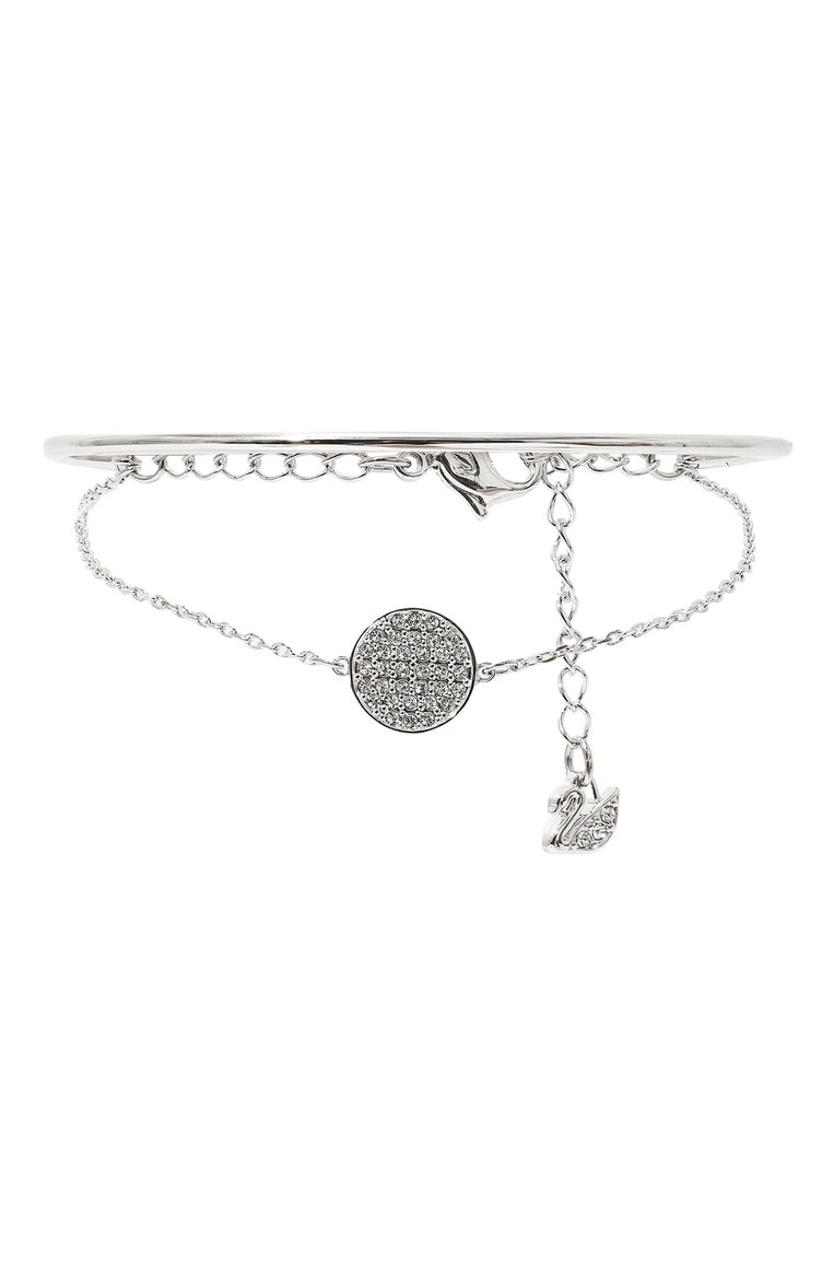 Браслет ginger SWAROVSKI серебряного цвета купить в интернет-магазине ...