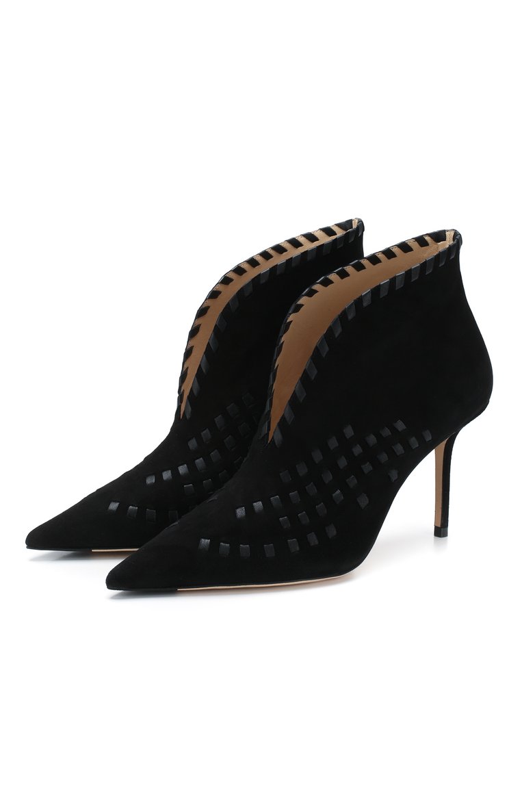 Женские черные замшевые ботильоны savi 85 JIMMY CHOO купить в интернет ...