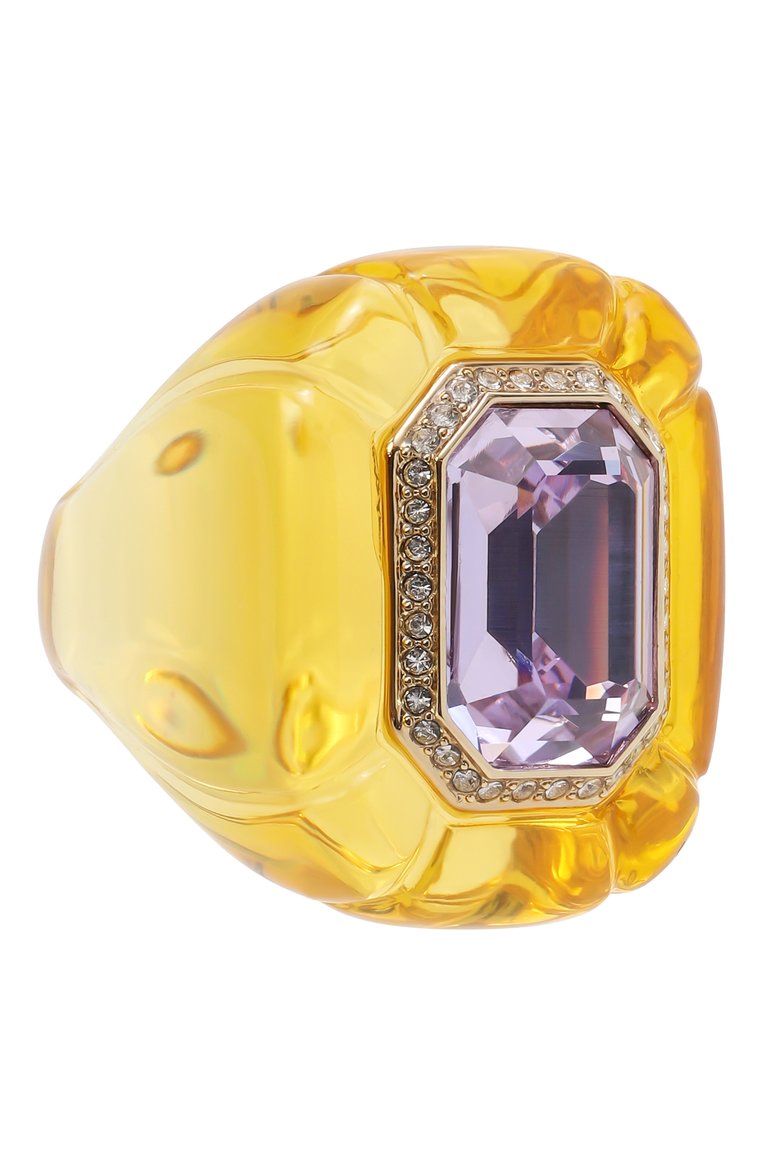 Кольцо dulcis SWAROVSKI желтого цвета купить в интернет-магазине ЦУМ ...