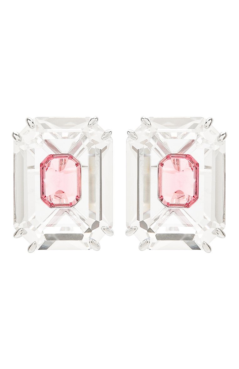 Серьги chroma SWAROVSKI розового цвета купить в интернет-магазине ЦУМ ...
