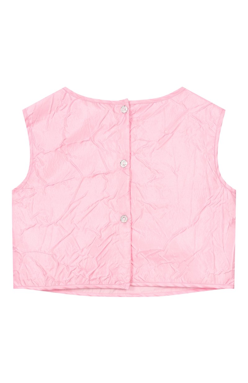 Комплект из топа и юбки MONNALISA розового цвета для девочек — купить в ...