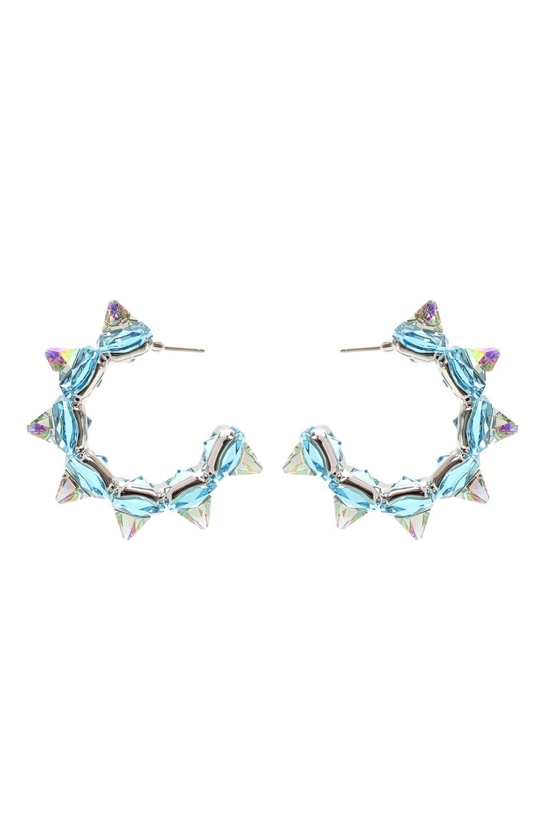 Женские бирюзовые серьги-кольца chroma SWAROVSKI купить в интернет ...