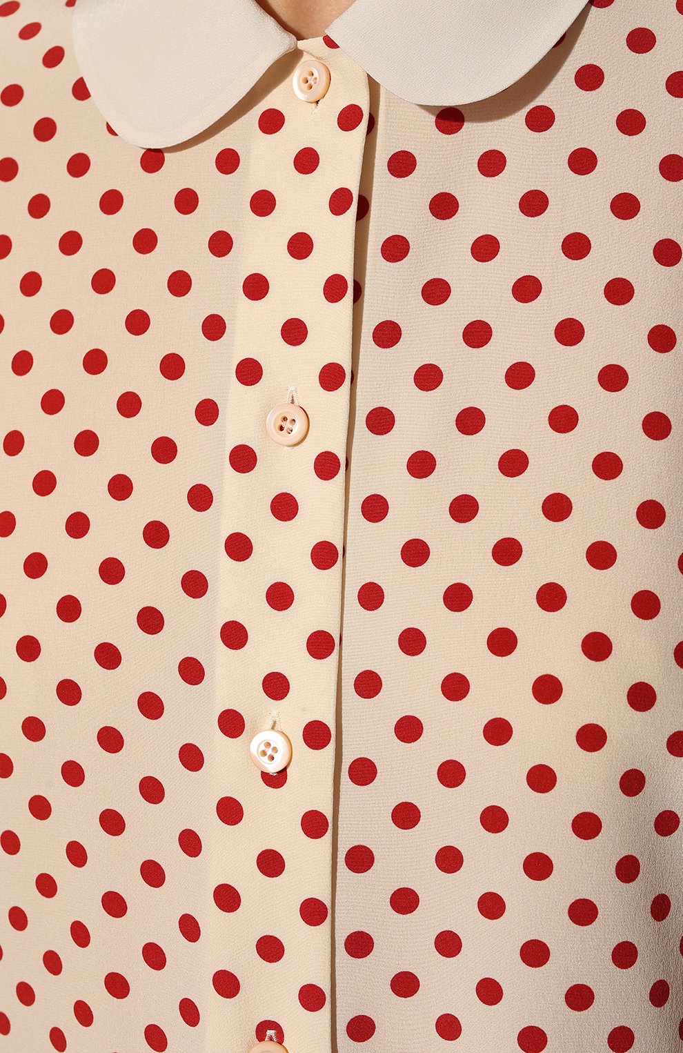 Женская разноцветная шелковая блузка Miu Miu купить в интернет магазине ЦУМ арт Mk1622 10mb F059i