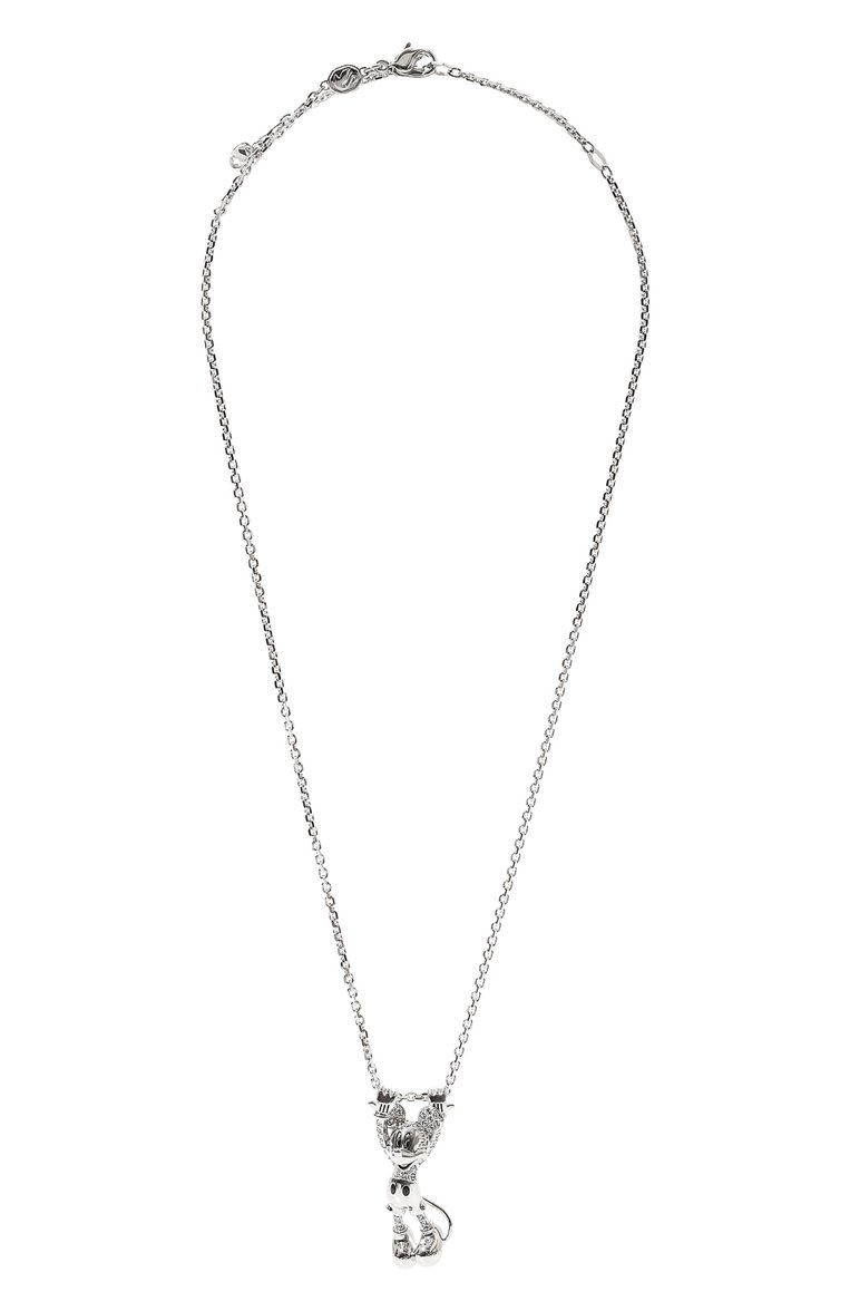 Подвеска mickey mouse на цепочке SWAROVSKI серебряного цвета купить в ...
