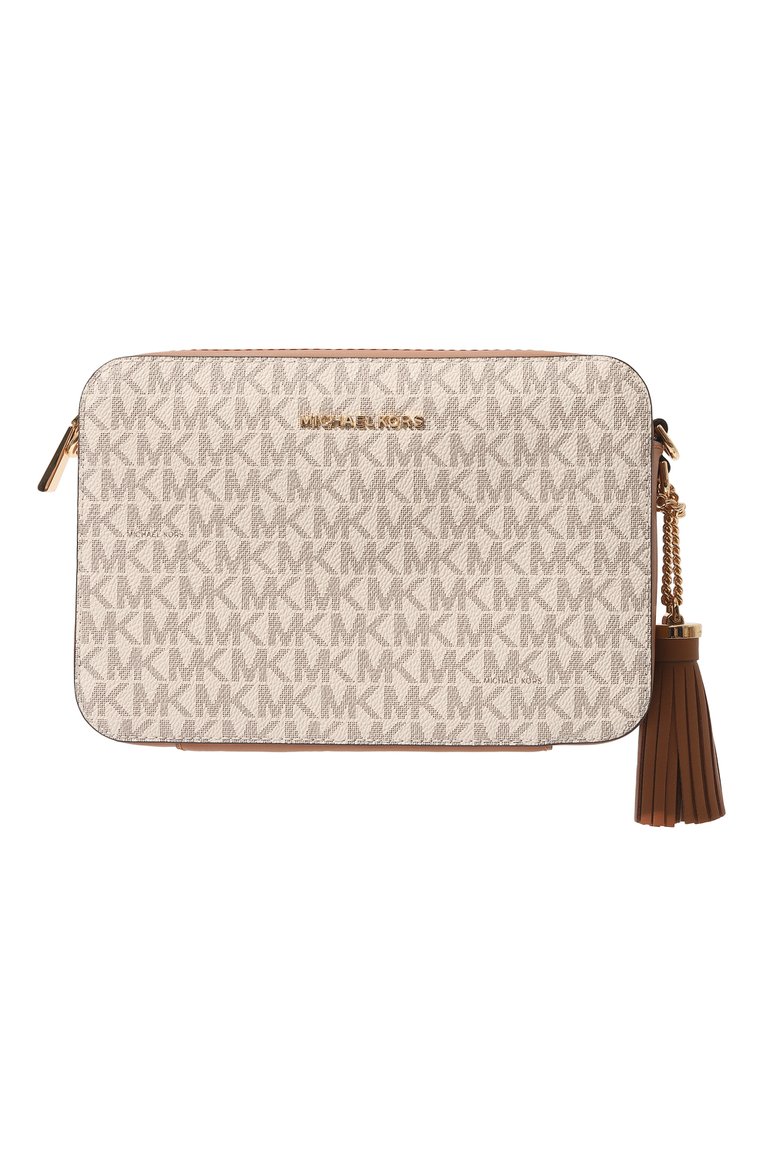 Женская кремовая сумка ginny medium MICHAEL MICHAEL KORS купить в ...