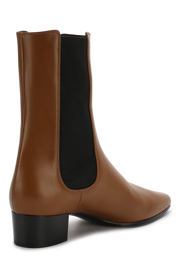 Женские светло-коричневые кожаные челси british THE ROW купить в ...