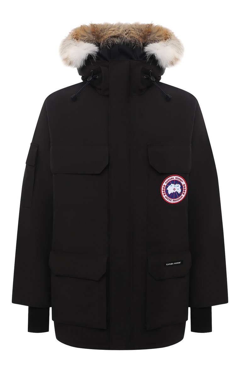 Мужская черная пуховая парка expedition CANADA GOOSE купить в интернет ...