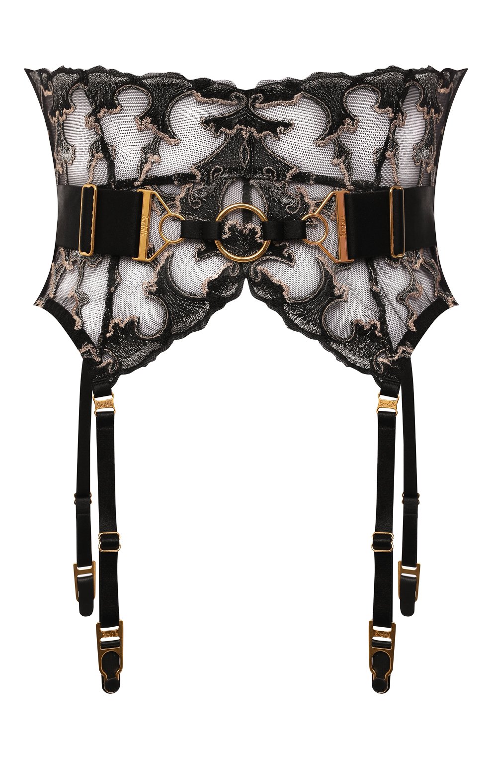 Женский черный пояс для чулок BORDELLE купить в интернет-магазине ЦУМ ...