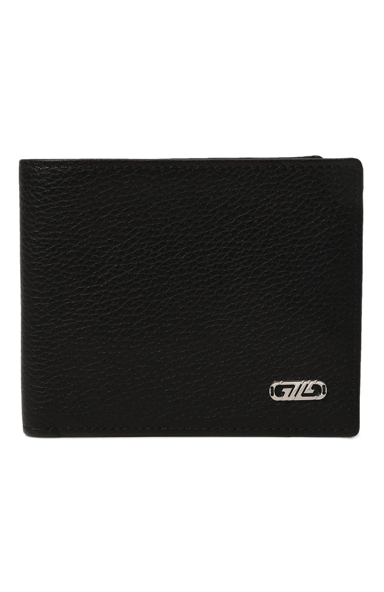 Мужской черный кожаное портмоне ZILLI купить в интернет-магазине ЦУМ ...