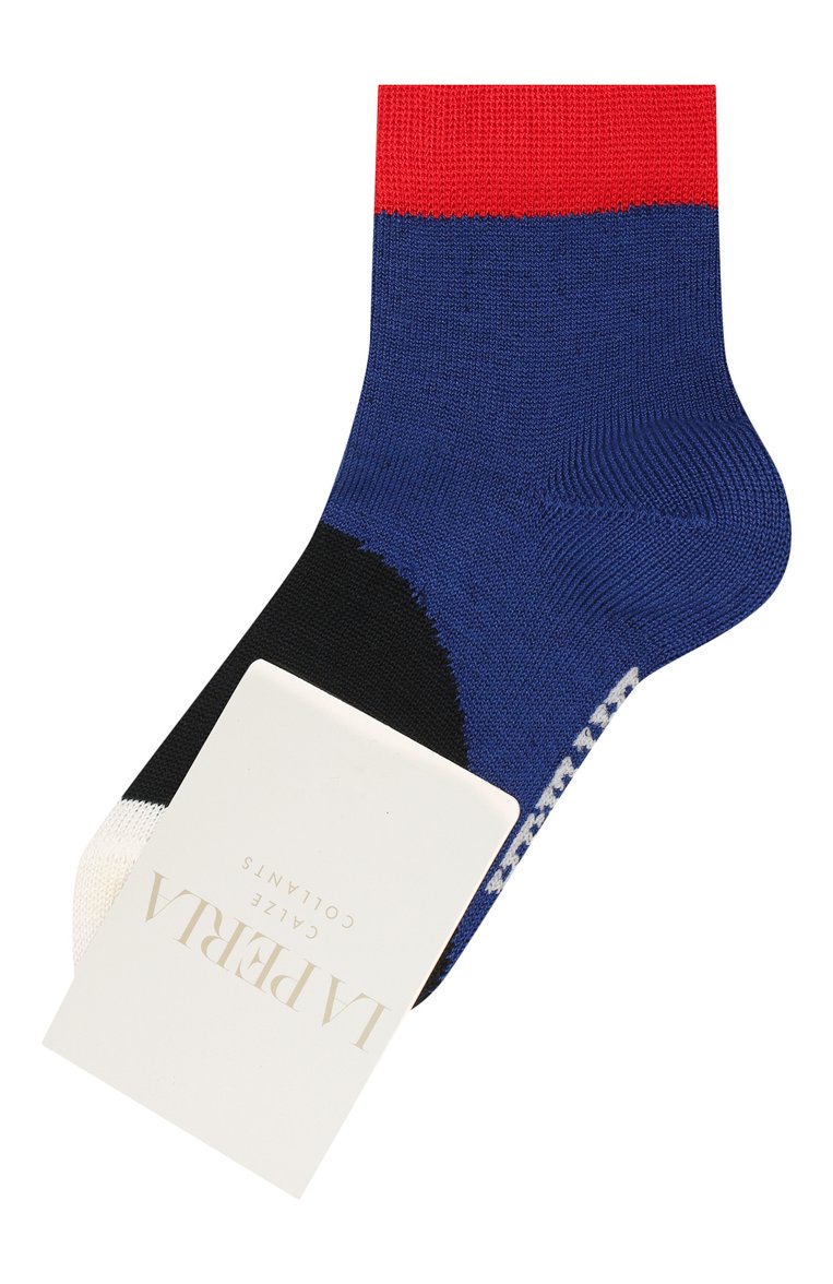 Хлопковые носки La Perla цвет синий купить в ЦУМ OUTLET, арт. 42033/1-2