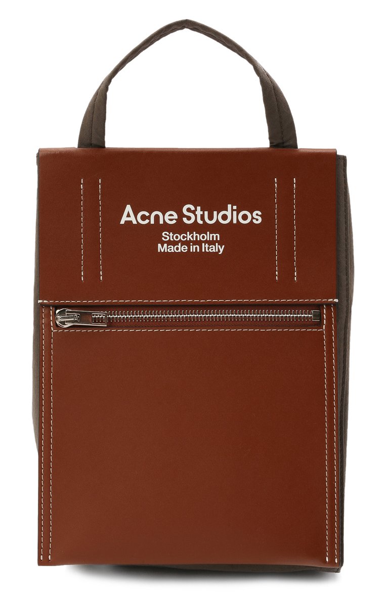 Женская коричневая сумка baker out small ACNE STUDIOS купить в интернет ...