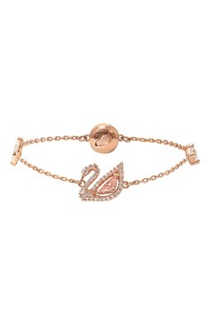 Женский золотой браслет dazzling swan SWAROVSKI купить в интернет ...