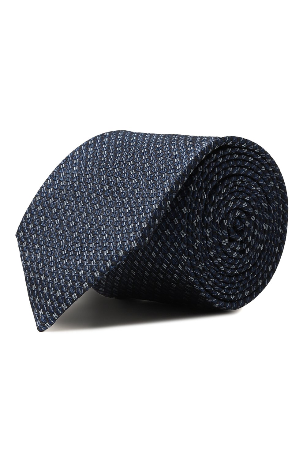 Мужской синий шелковый галстук PRADA купить в интернет-магазине ЦУМ ...