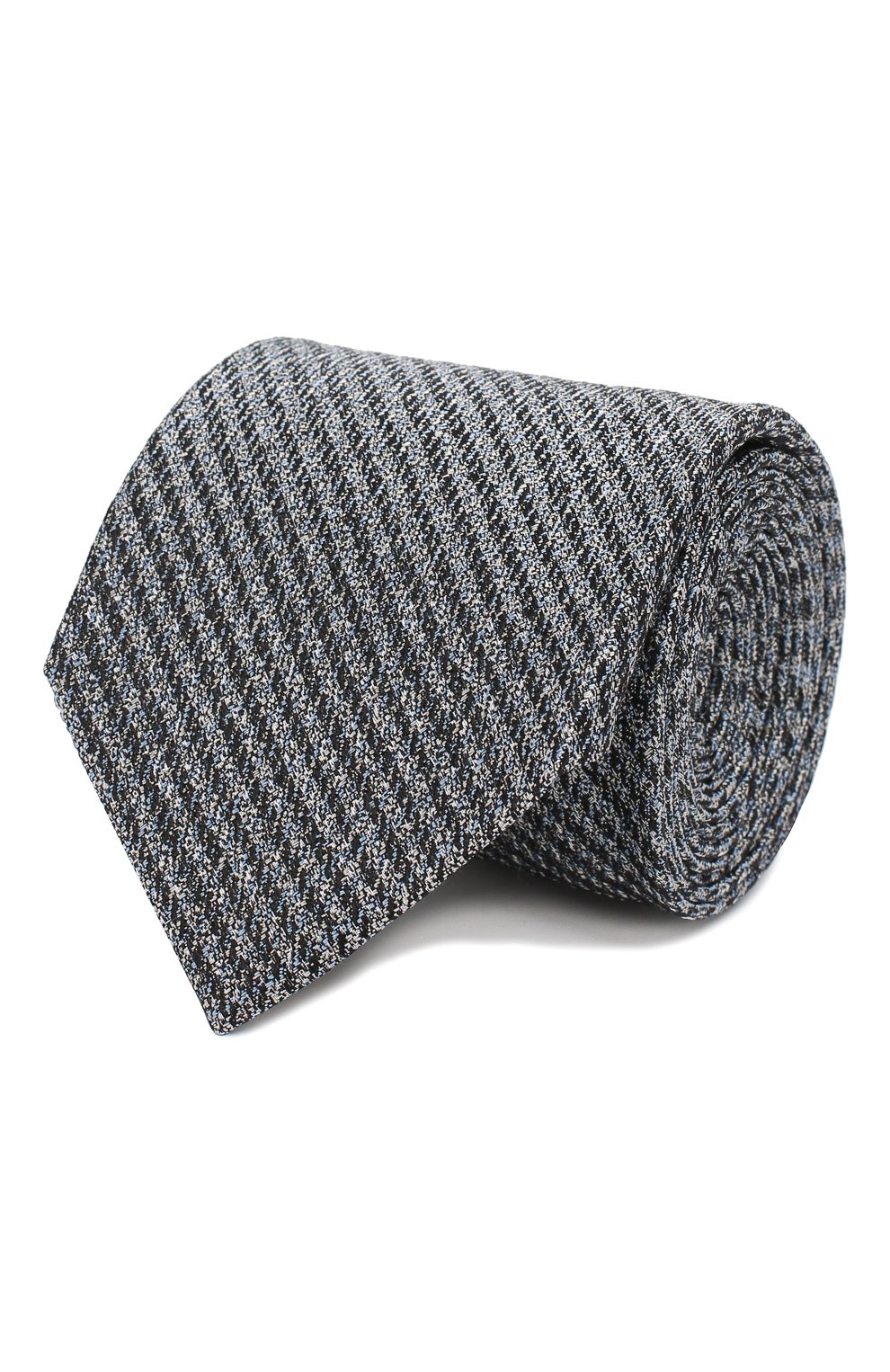 Мужской голубой шелковый галстук ZEGNA купить в интернет-магазине ЦУМ ...