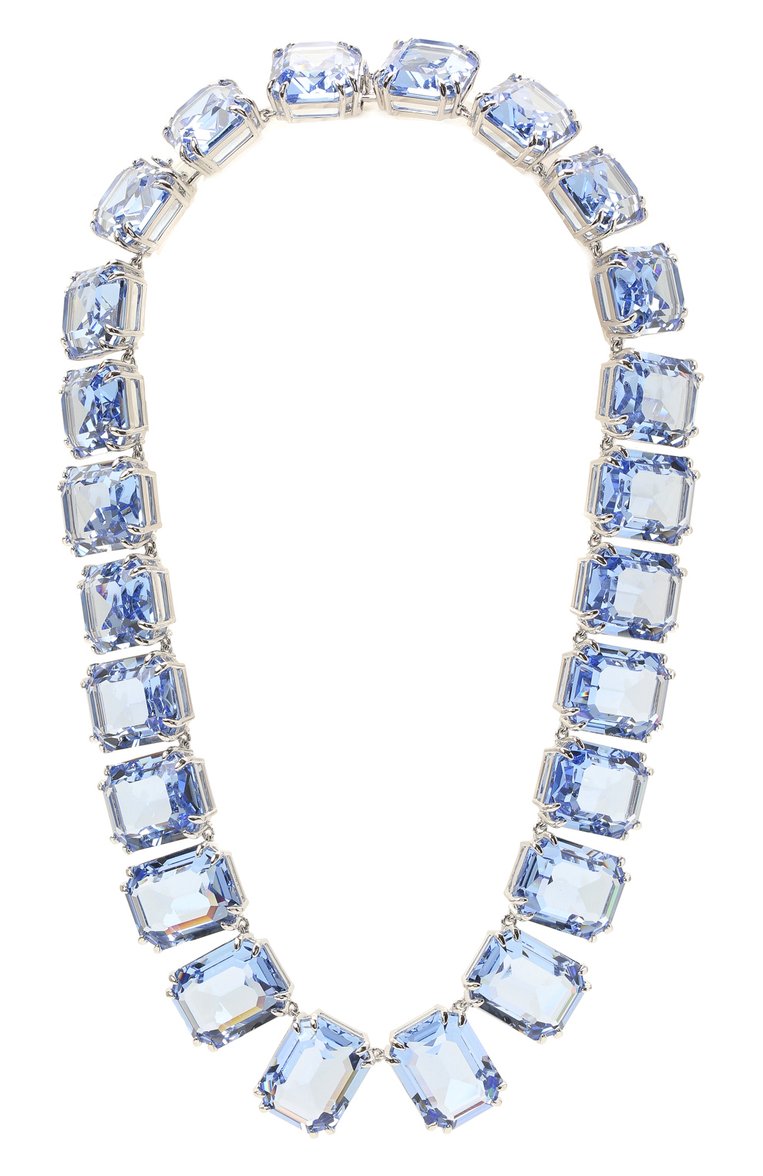Женское голубое колье millenia SWAROVSKI купить в интернет-магазине ЦУМ ...