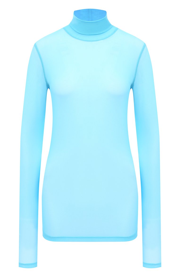 Женская голубая водолазка DRIES VAN NOTEN купить в интернет-магазине ...