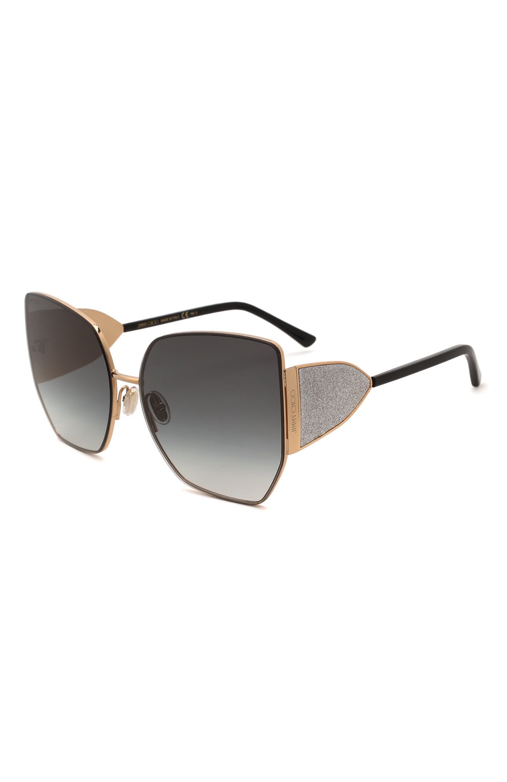 Женские черные солнцезащитные очки JIMMY CHOO купить в интернет ...