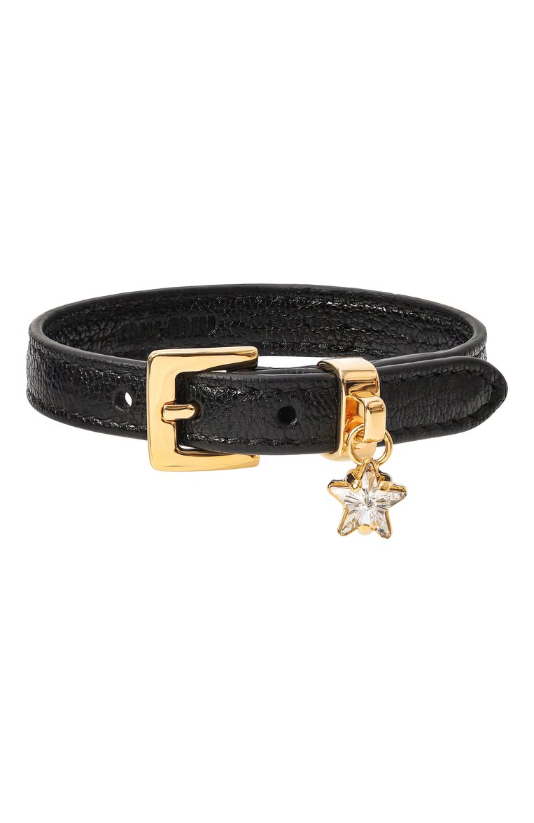 Женский черный браслет Miu Miu купить в интернет магазине ЦУМ арт 5ib314 034 F0002