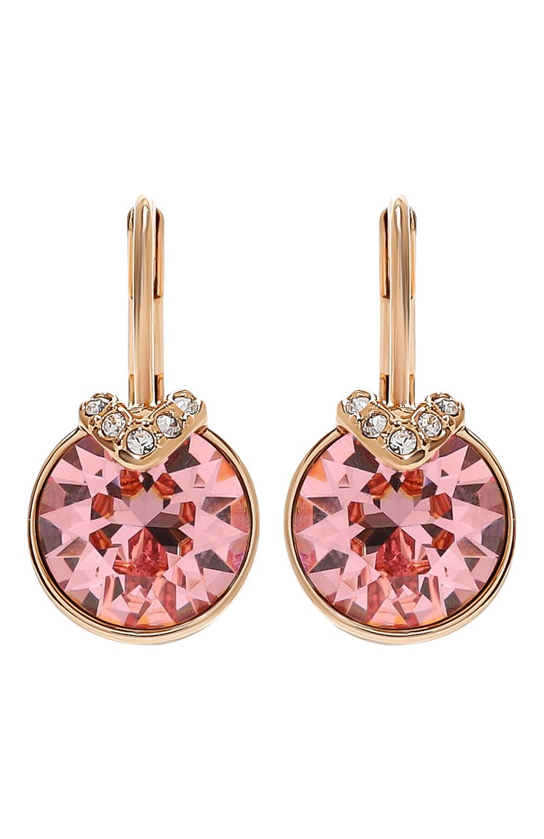 Женские розовые серьги bella SWAROVSKI купить в интернет-магазине ЦУМ ...