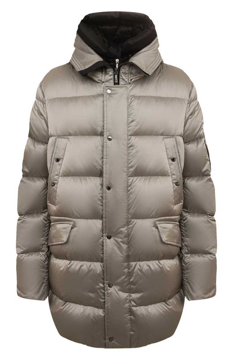 Мужская серая пуховик grima-sh MOORER купить в интернет-магазине ЦУМ ...