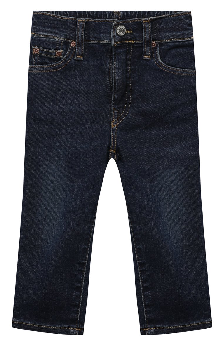 Джинсы POLO RALPH LAUREN детские темно-синего цвета — купить в интернет ...