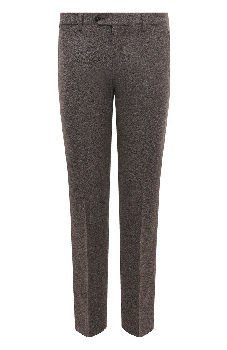 Мужские коричневые шерстяные брюки BERWICH купить в интернет-магазине ...