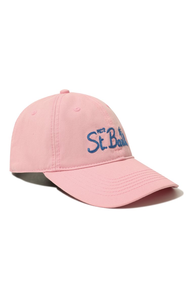 Женская розовая хлопковая бейсболка MC2 SAINT BARTH купить в интернет ...