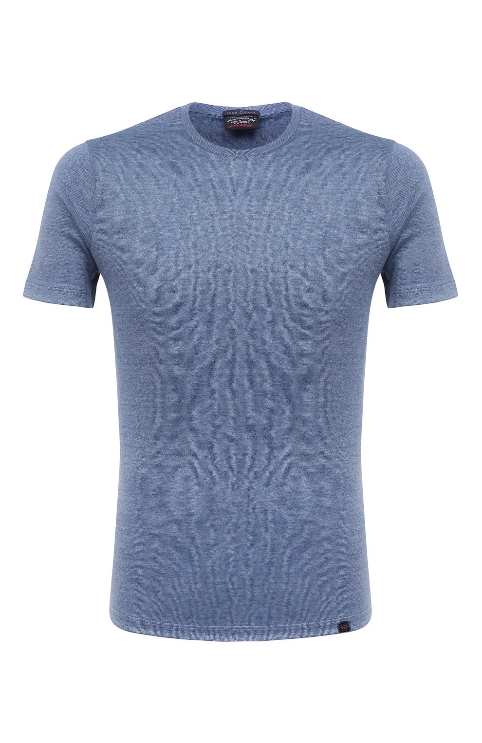 Мужская синяя льняная футболка PAUL&SHARK купить в интернет-магазине ...