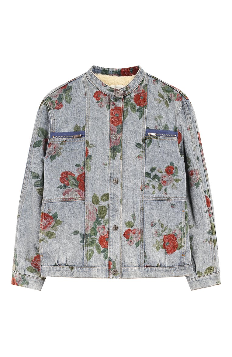 Джинсовая куртка разноцветная GUCCI детская — купить в интернет ...