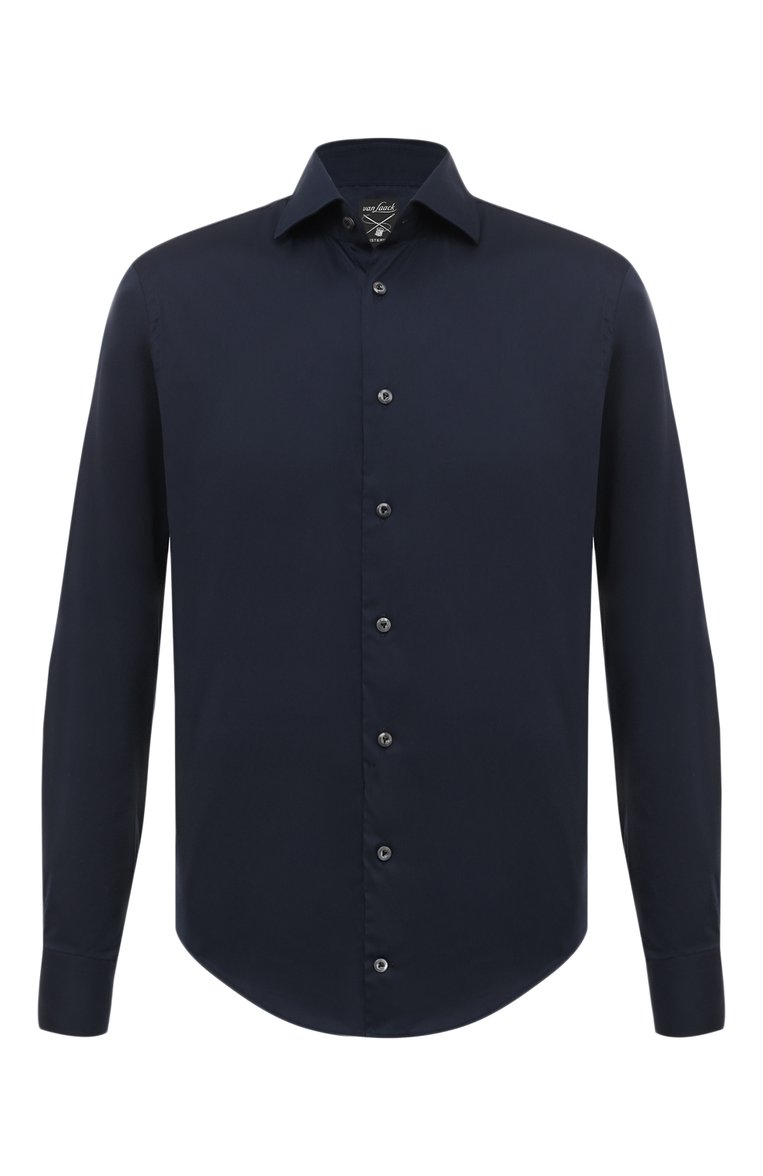 Мужская темно-синяя сорочка VAN LAACK купить в интернет-магазине ЦУМ ...