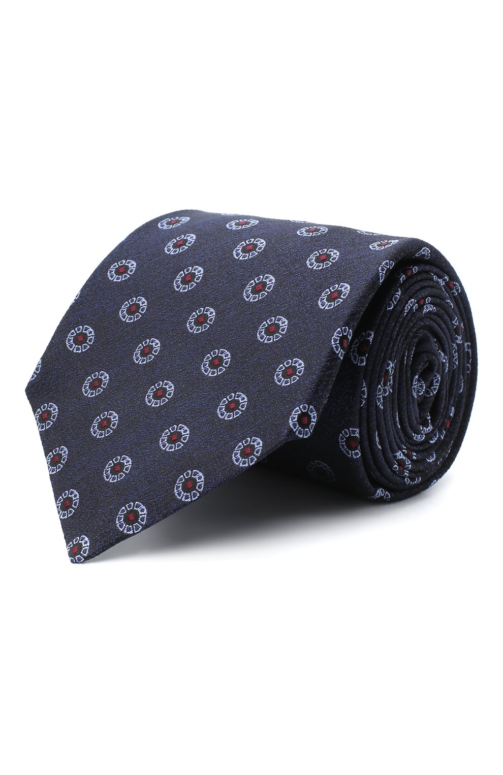 Мужской синий шелковый галстук KITON купить в интернет-магазине ЦУМ ...