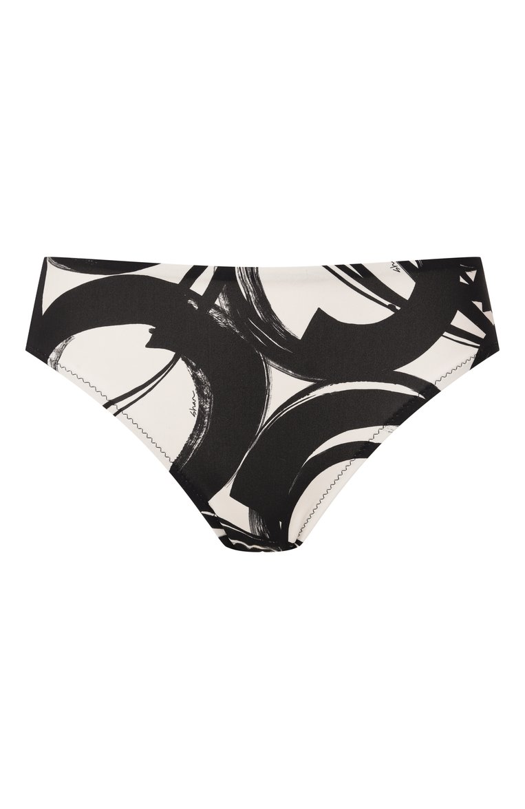 Женский черно-белый плавки-бикини SHAN купить в интернет-магазине ЦУМ ...