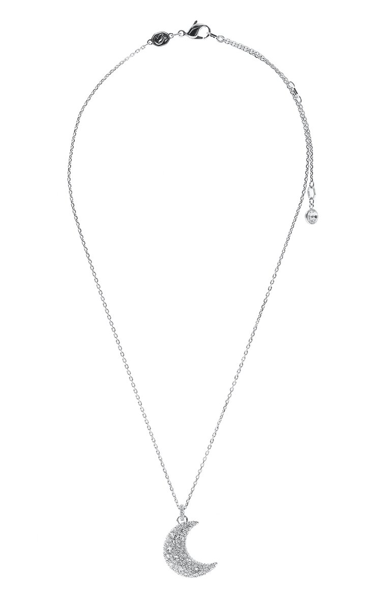 Женская серебряная кулон на цепочке luna SWAROVSKI купить в интернет ...
