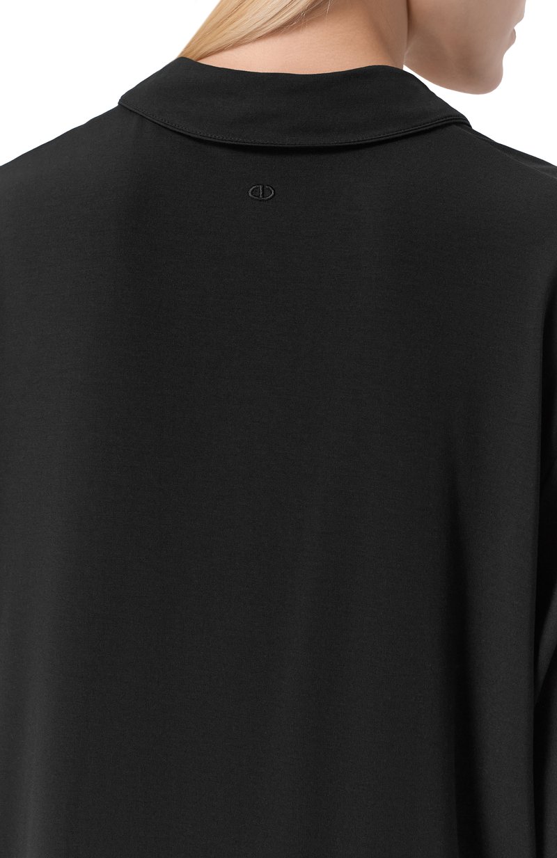 Женская черная рубашка EDOMO купить в интернет-магазине ЦУМ (арт ...