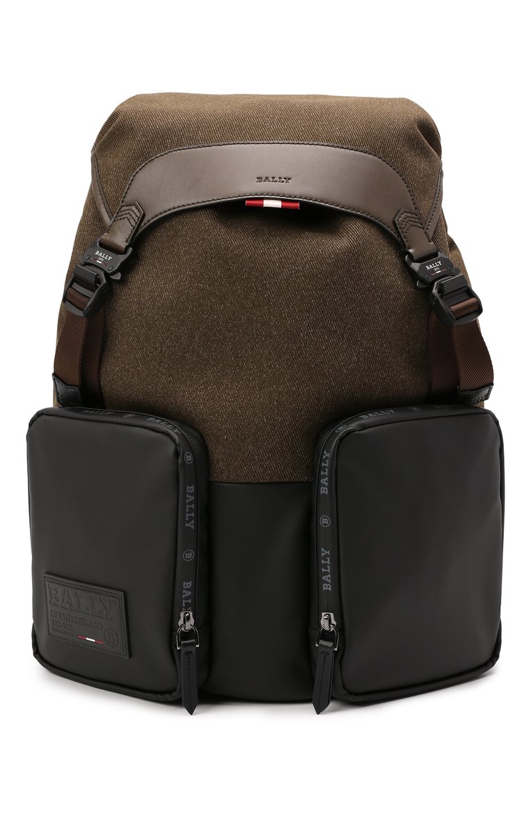 Мужской темно-зеленый комбинированный рюкзак rhudi BALLY купить в ...