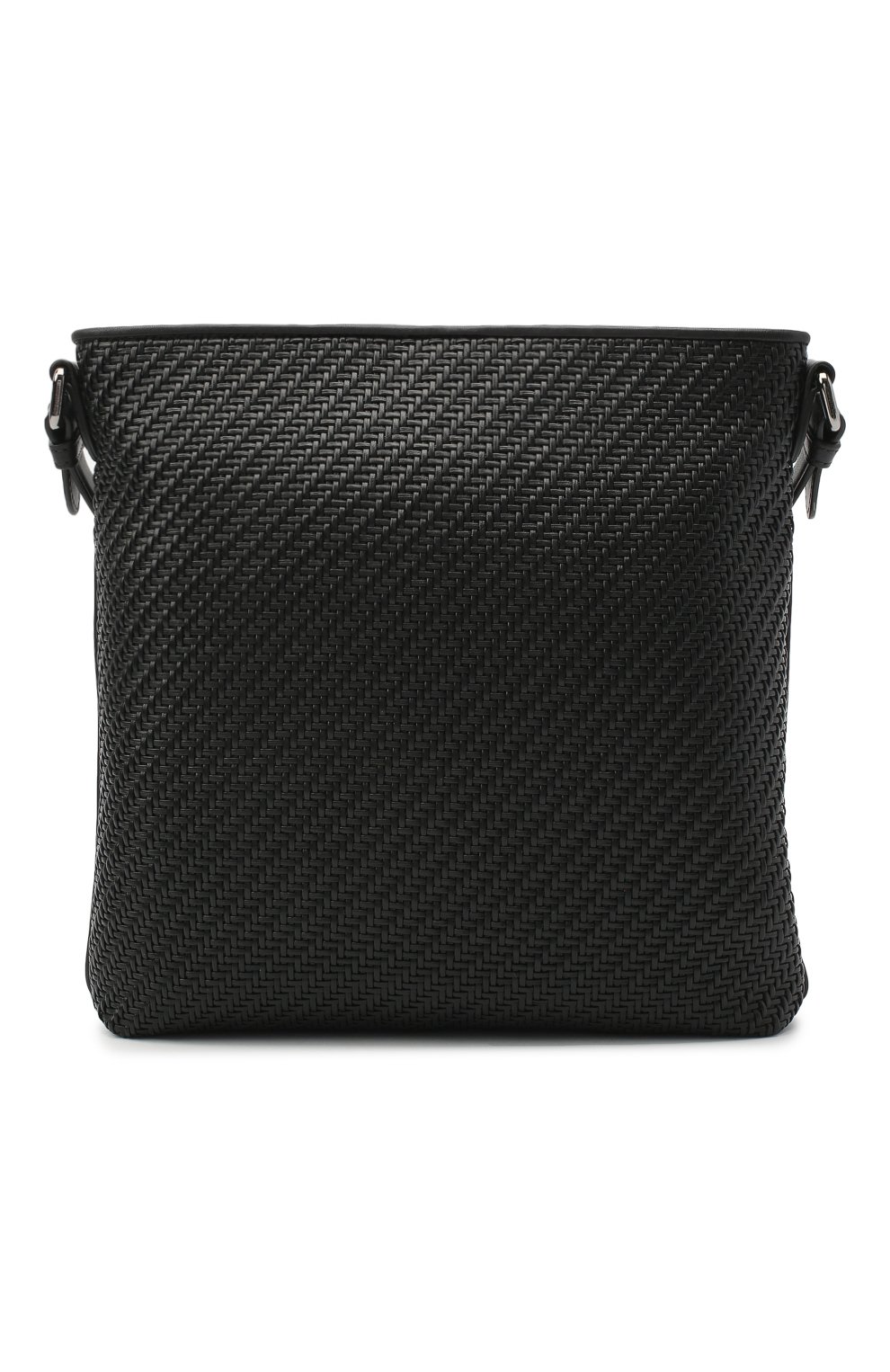 Мужская черная кожаная сумка ZEGNA купить в интернет-магазине ЦУМ, арт ...