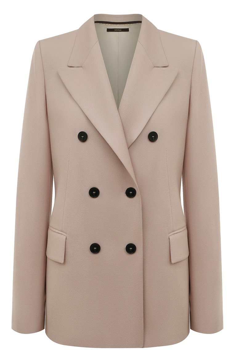 Женский бежевый шерстяной жакет WINDSOR купить в интернет-магазине ЦУМ ...