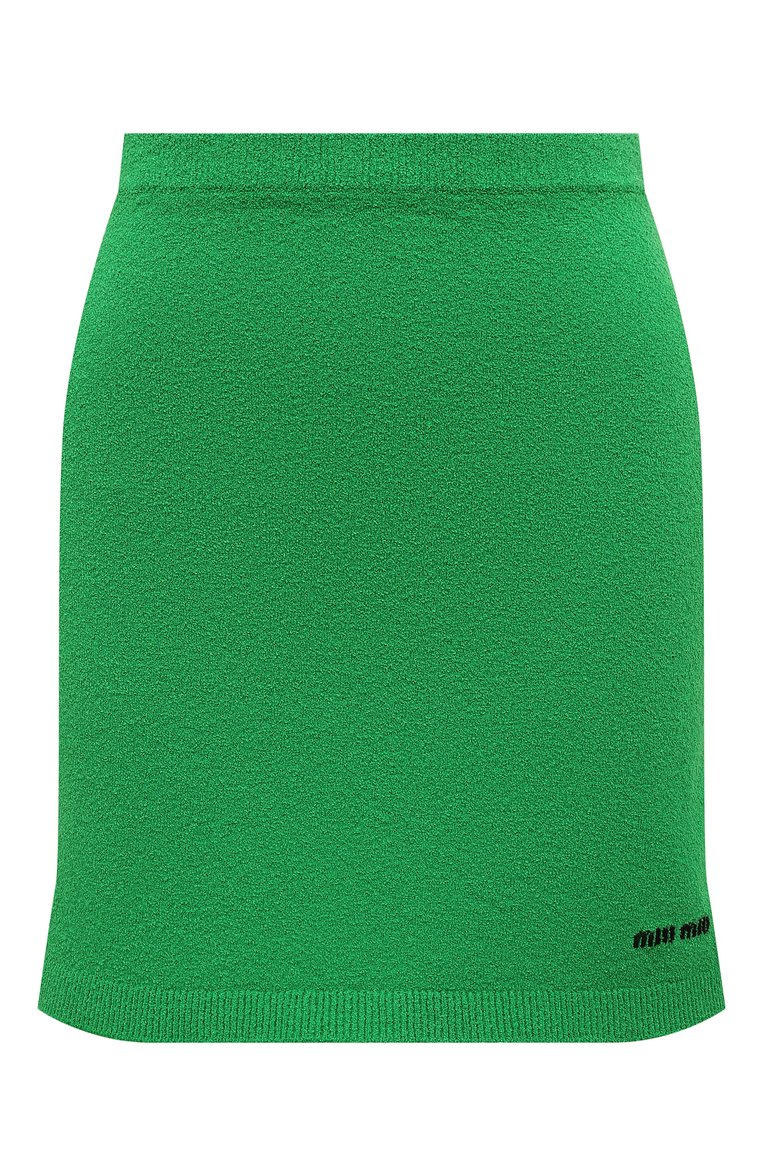 Женская зеленая юбка Miu Miu купить в интернет магазине ЦУМ арт Mmg381 10o3 F0089 узнать о