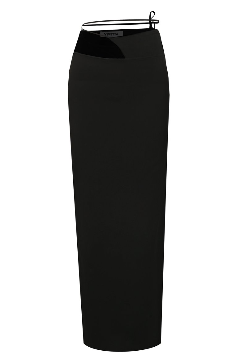 Женская черная юбка VIVETTA купить в интернет-магазине ЦУМ, арт. V2S ...