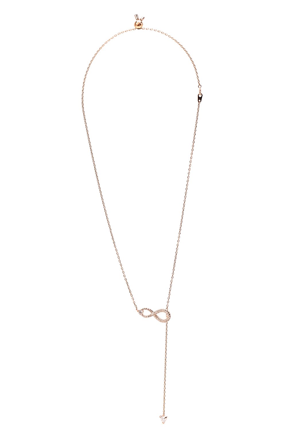 Женское золотое колье infinity SWAROVSKI купить в интернет-магазине ЦУМ ...
