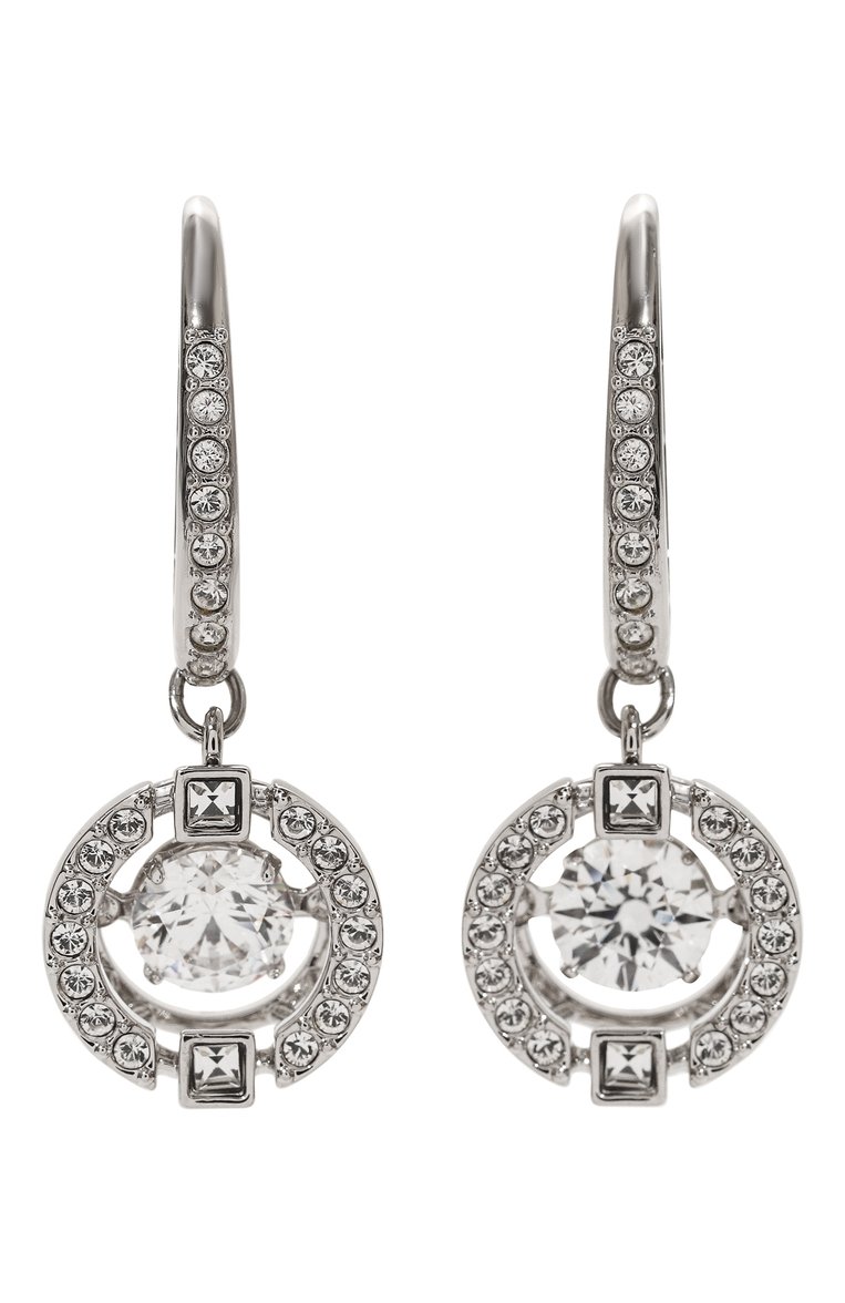 Серьги SWAROVSKI серебряного цвета купить в интернет-магазине ЦУМ, арт ...