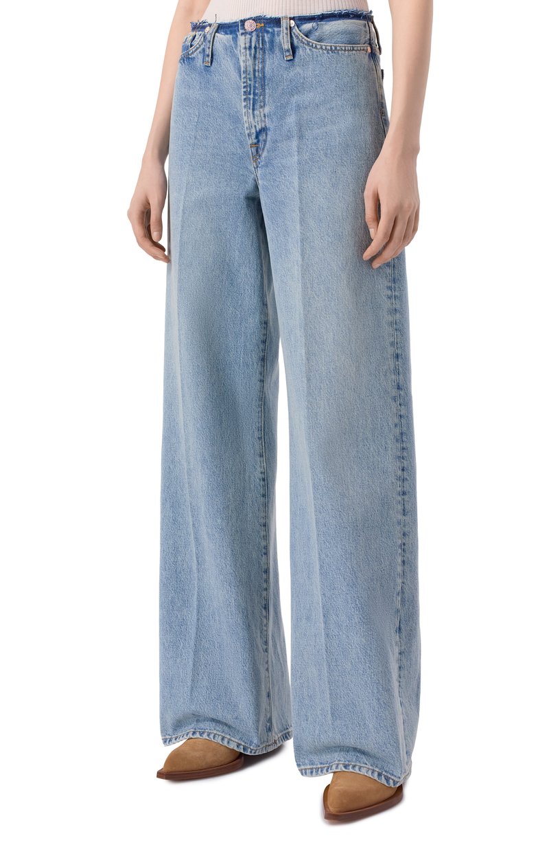 Женские голубые джинсы lotta 7 FOR ALL MANKIND купить в интернет ...