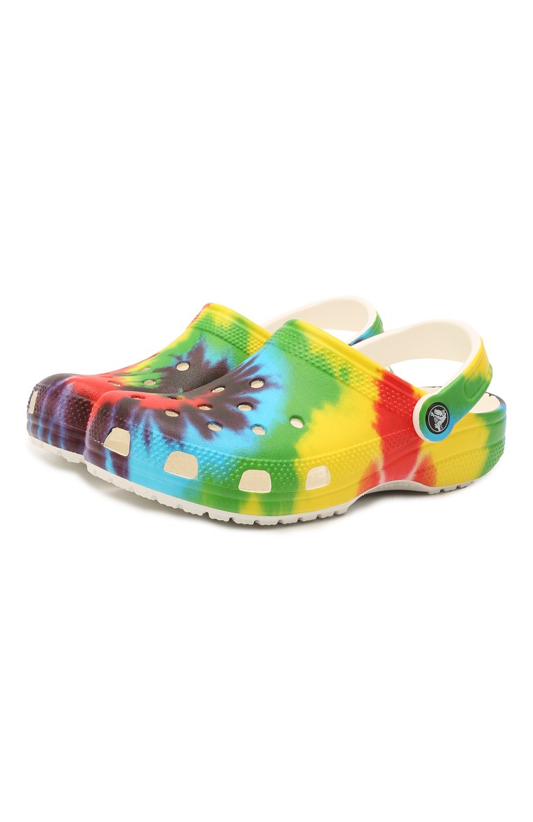 Tie dye crocs on sale store
