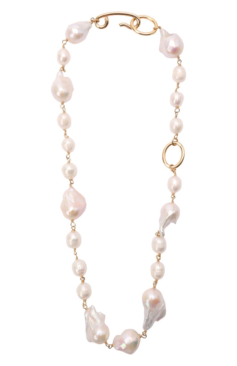 Женское белое колье JIL SANDER купить в интернет-магазине ЦУМ, арт ...